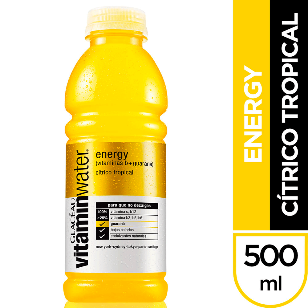 Agua Saborizada Vitamin Water Energy 500 cc - spidcl