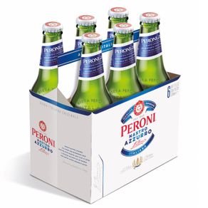 Pack 6 un. Cerveza Peroni Premium Lager 5.1° 330 cc - spidcl