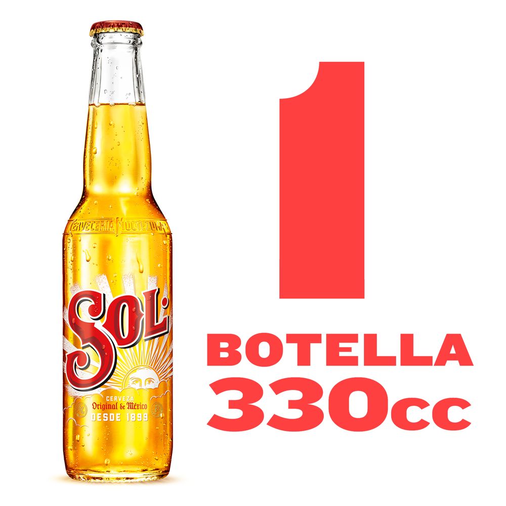 Cerveza Sol Original botella 330 cc | Jumbo.cl - spidcl