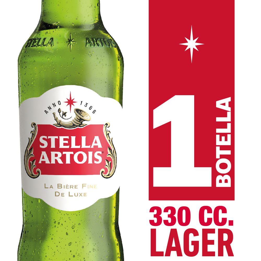 Cerveza Stella Artois botella 330 cc | Jumbo.cl - spidcl