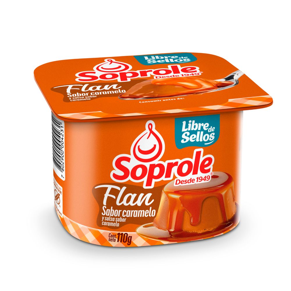 Flan Soprole Caramelo 110 g - spidcl