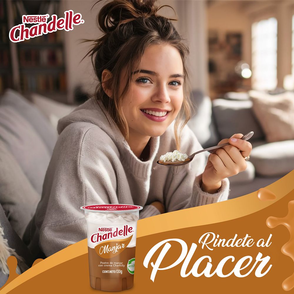 Postre Chandelle manjar 130 g | Jumbo.cl - spidcl