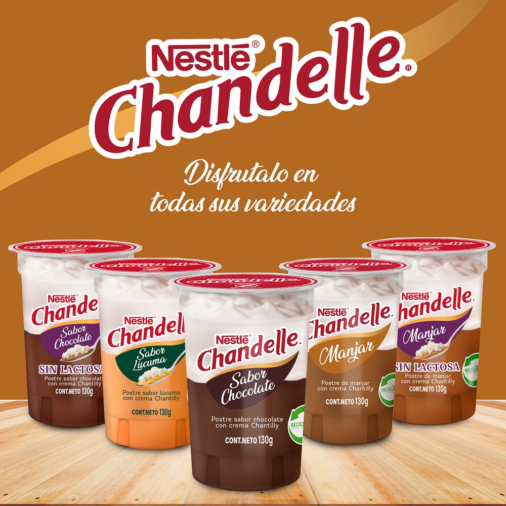 Postre Chandelle manjar 130 g | Jumbo.cl - spidcl